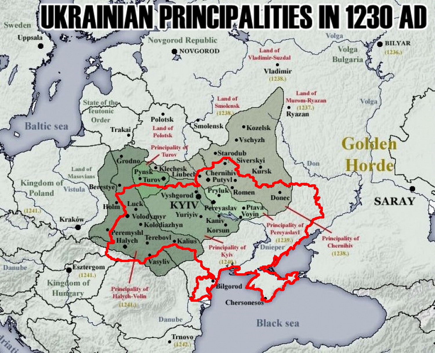 GOBERNANTES EN LOS TERRITORIOS DE UCRANIA – De la Rus (882) a la Rada ...